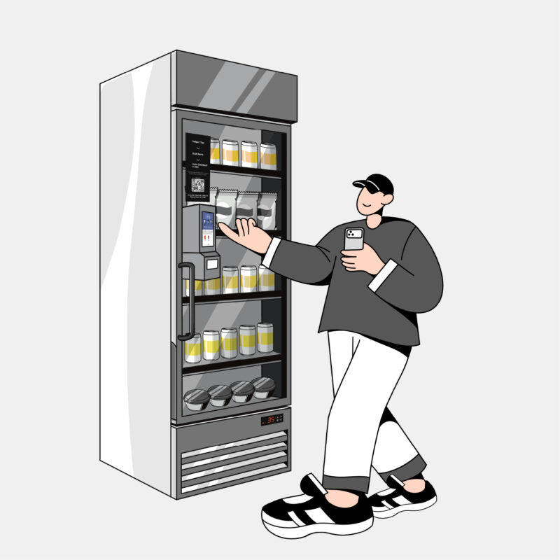 AI Smart Combo Vending Machine for Sale2026- AI Driven - HAHA Vending US