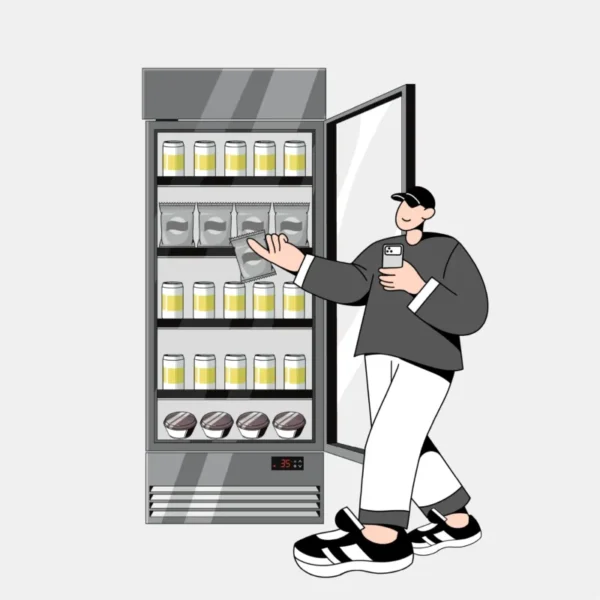 AI Smart Combo Vending Machine for Sale2026- AI Driven - HAHA Vending US